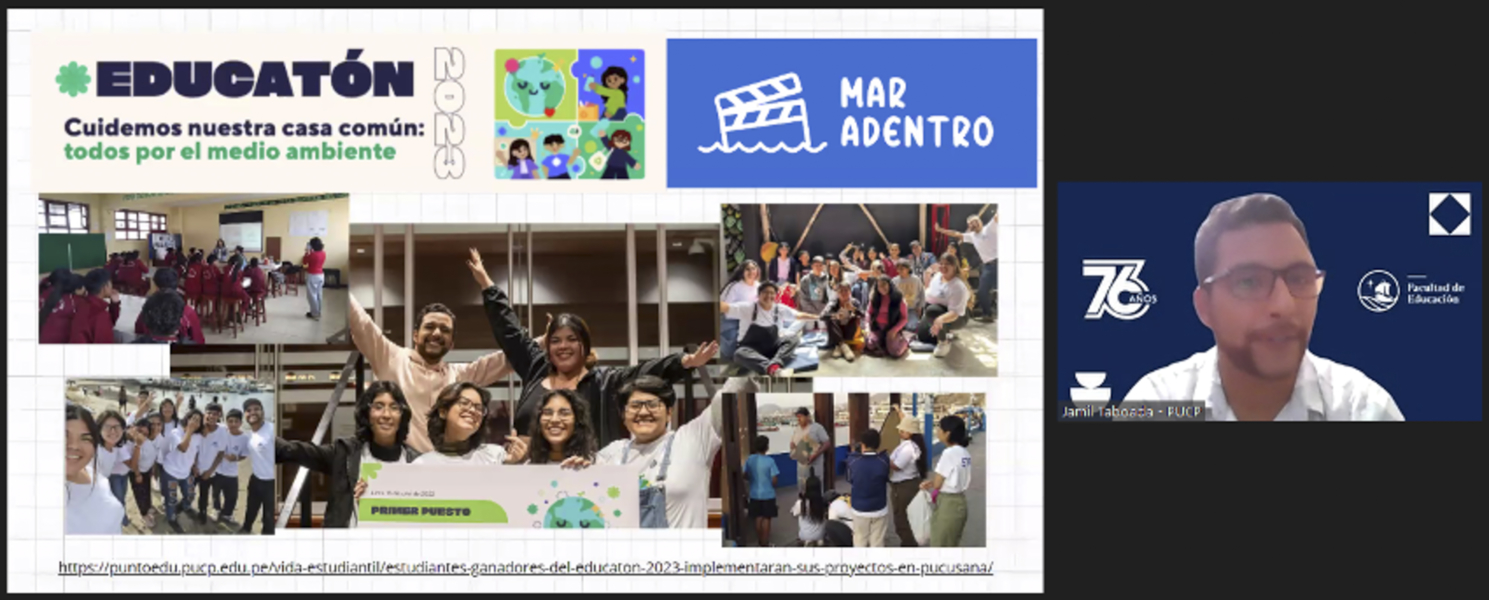 Estudiantes de Educación participaron destacadamente en el ...